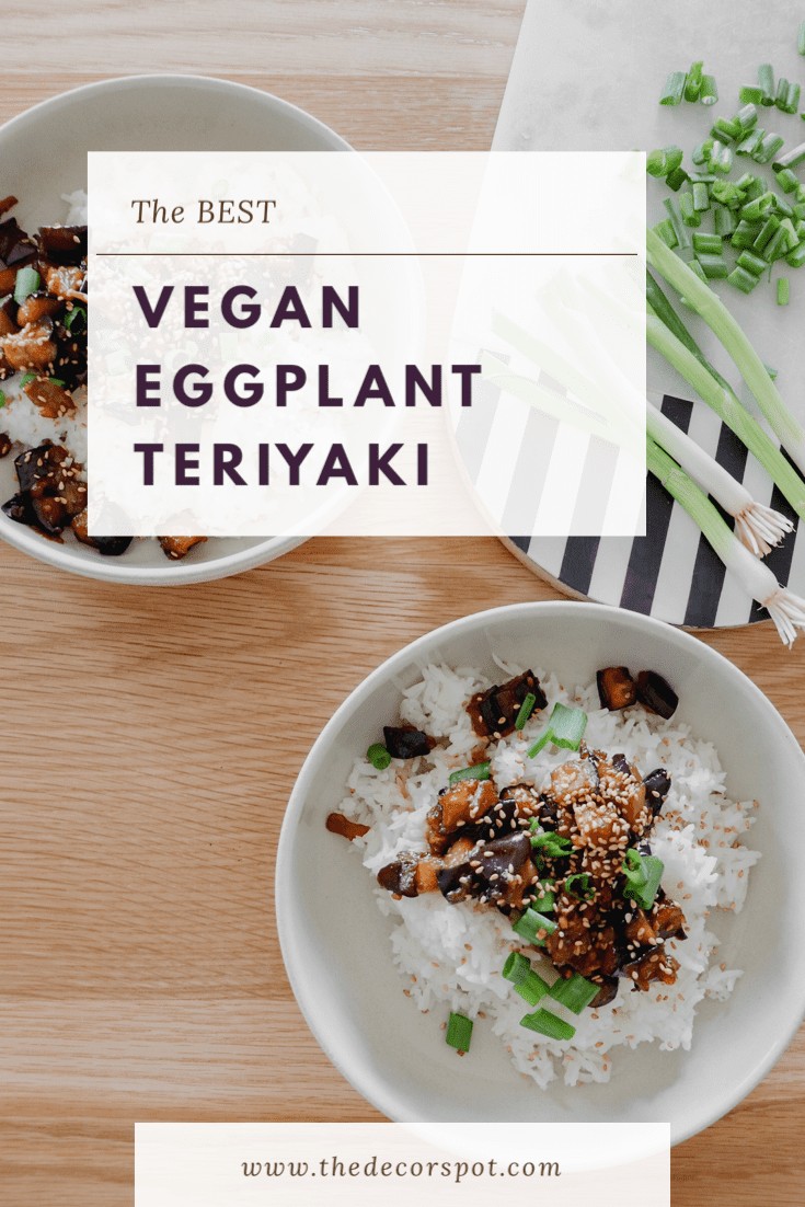 Teriyaki Eggplant - Salt & Sprinkles
