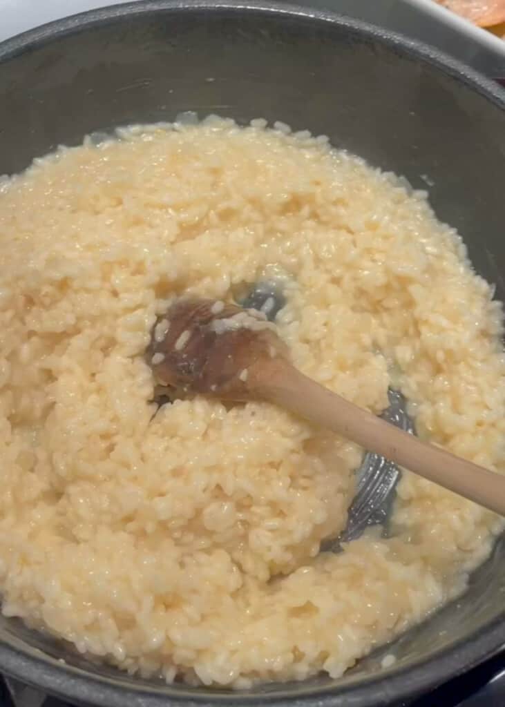 Garlic Parmesan Risotto with Chicken - Salt & Sprinkles